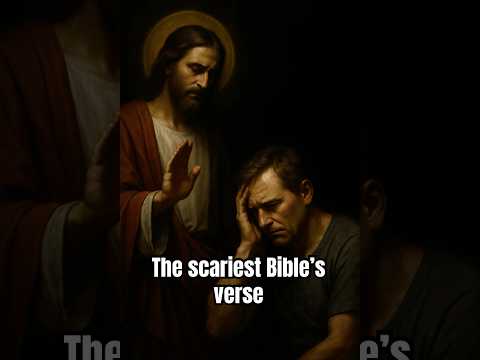 Bible Verse - The Scariest Verse in the Bible – What It Means for You #bible #faith #religion