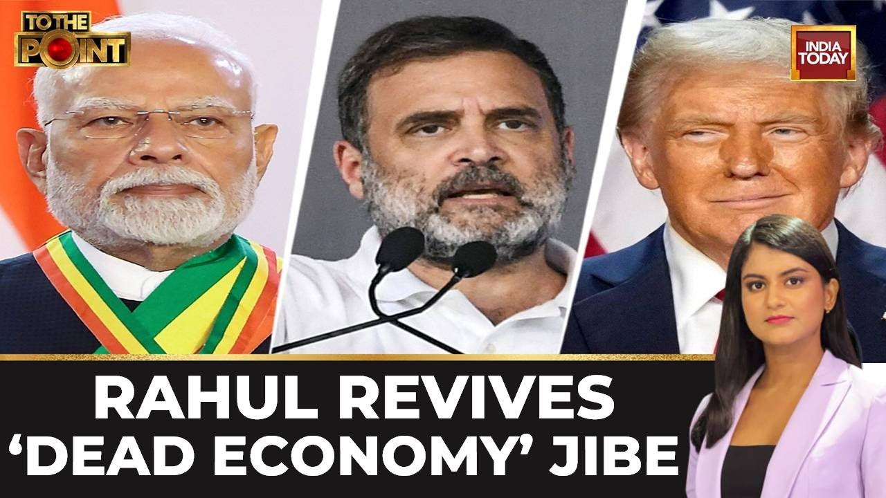 Rahul Gandhi Revives 'Dead Economy' Attack Against PM Modi Over Trump's Tariffs On Indian Textiles