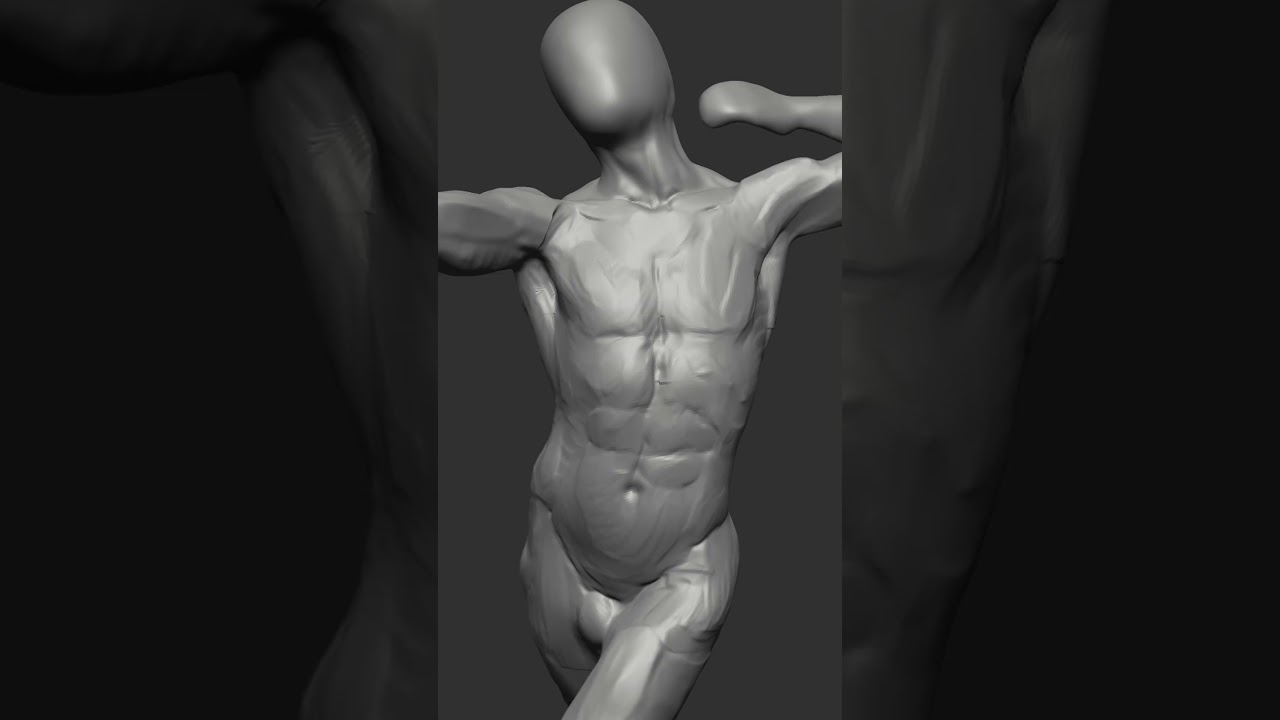 How I Figure Sculpt In ZBrush #zbrush #sculpting