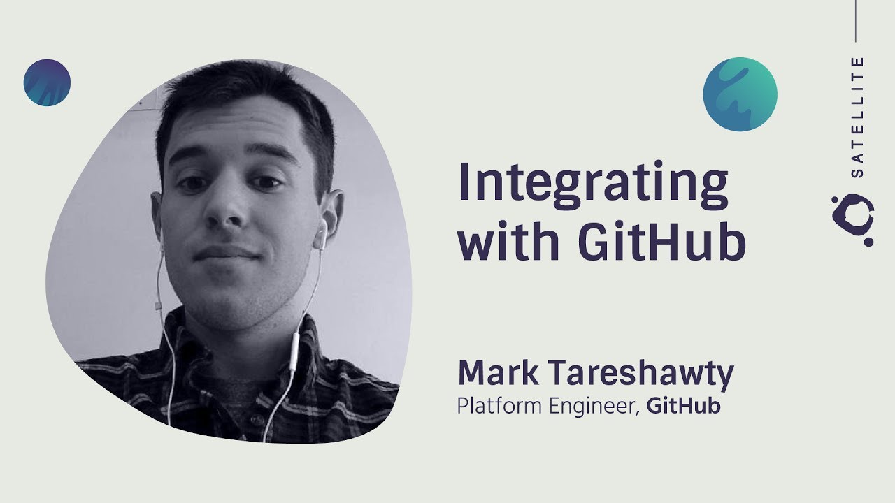 Integrating With GitHub - GitHub Satellite 2017