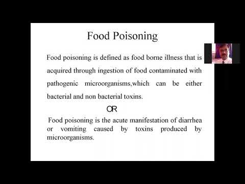 KCP Food Poisoning Clinical Toxicology Part 1