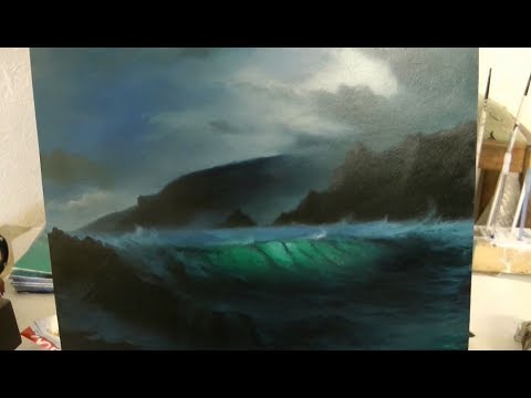 One day ONE TO ONE Oil Painting Seascape with Alan Kingwell – Earnest Lanz