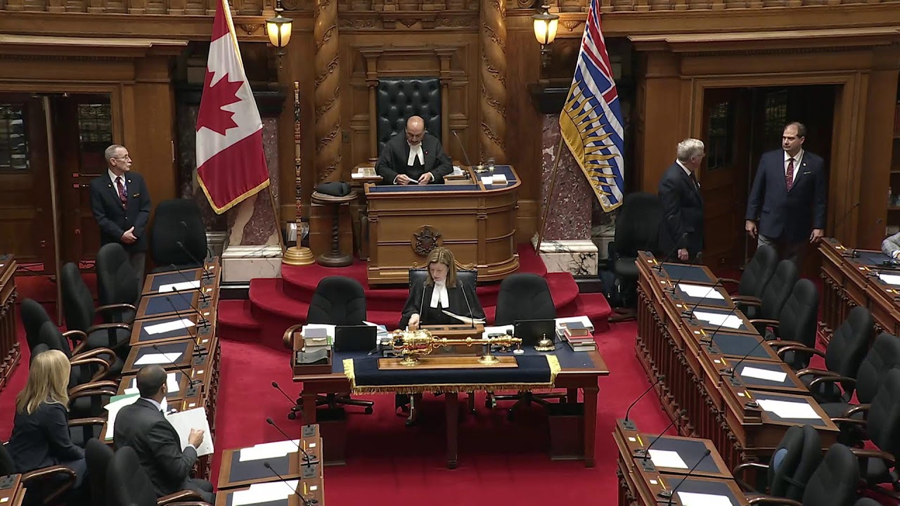 BC Legislature Live Stream