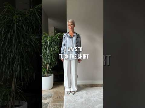 3 Ways To Tuck In Your Shirt #tucking #stylehacks #lookclassy
