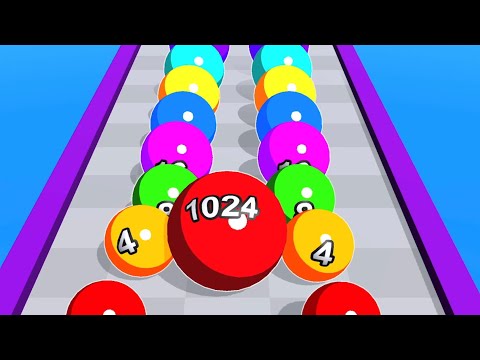 2048 Colors Ball Run ????????❤️MAX LEVELS!! All Levels Gameplay Walkthrough Android, iOS NEW UPDATE