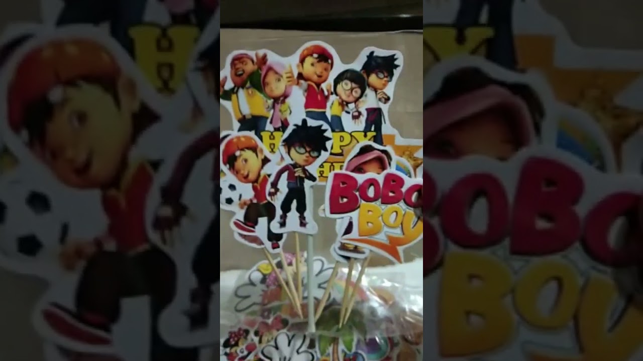 Hiasan Kue Ulang Tahun : Toppers Karakter