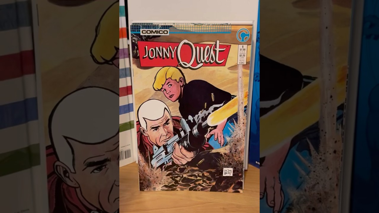 JONNY QUEST COMICS(Comico) #fullrun #saturdaymorningcartoons #hannabarbera