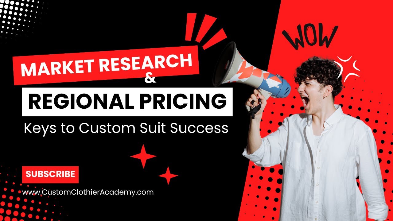 Market Research & Pricing Strategy for Custom Clothiers: Master Your Region!