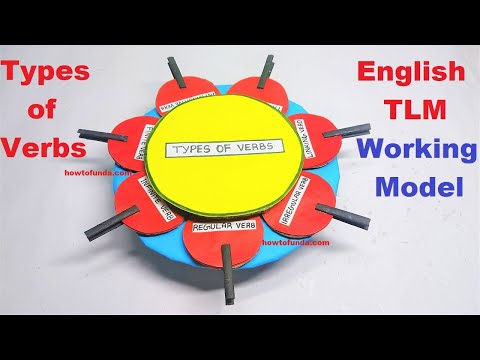types of verbs English working model for science project exhibition - diy - simple | howtofunda