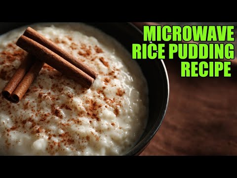Microwave Rice Pudding Recipe: How to Make?