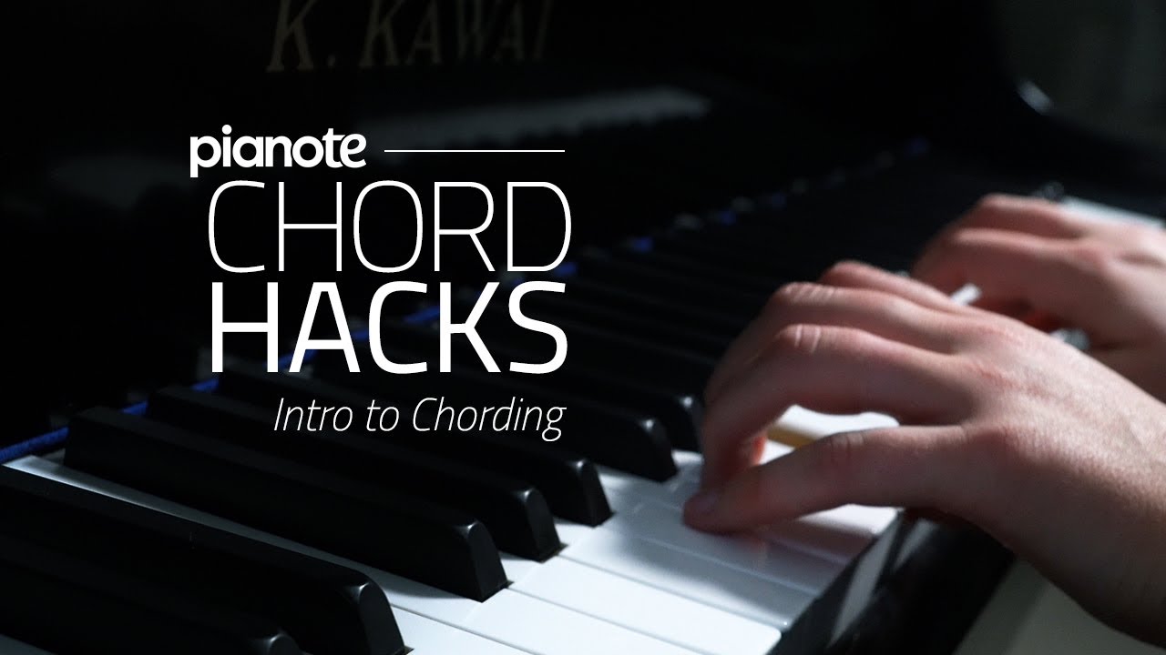 Piano Chord Hacks -  Intro To Chording (Beginner Piano Lesson)