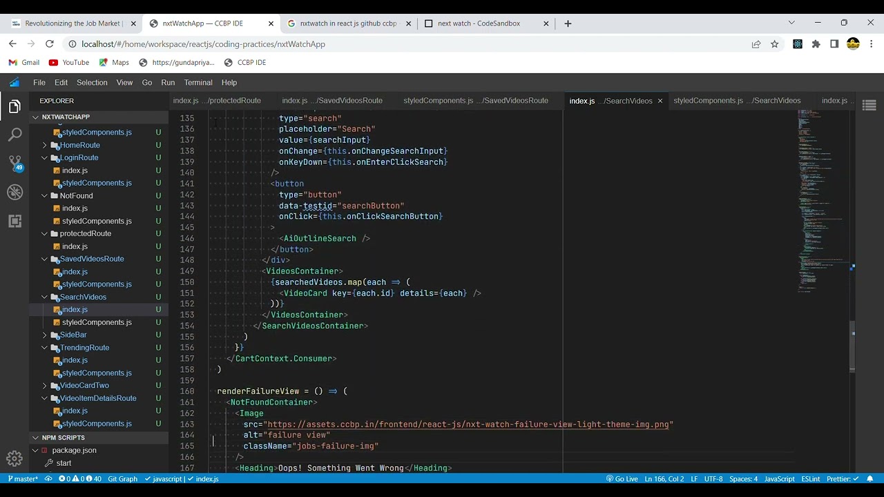 React JS | Assignment 7 NxtWatchApp — CCBP | Nxtwave