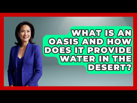 What Is An Oasis And How Does It Provide Water In The Desert? - Tactical Warfare Experts