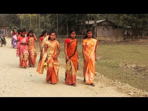 A bodo village, Assam