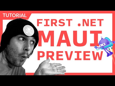 Learn First NET MAUI Preview Installing Exploring NET 6 Preview 2 CLI VS 2019 VS Code - Mind Luster