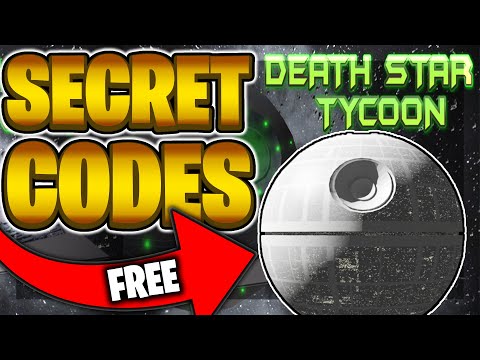 ALL NEW (SECRET) ROBLOX DEATH STAR TYCOON WORKING CODES!