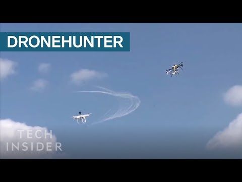 'DroneHunter' Hunts For Unauthorized Drones