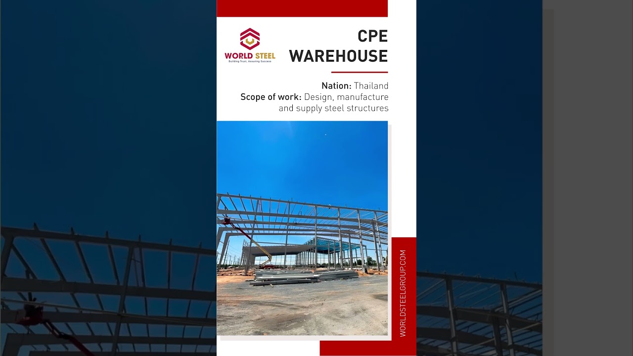 CPE WAREHOUSE  #steelstructure