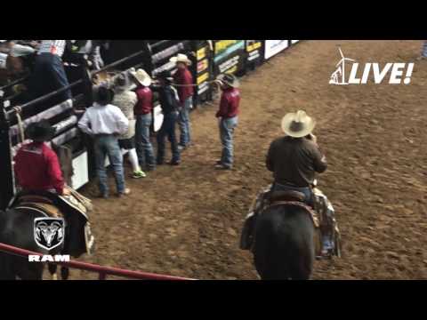18-Year-Old Ryder Wright Takes Lead in Saddle Bronc at 2017 San Angelo Rodeo