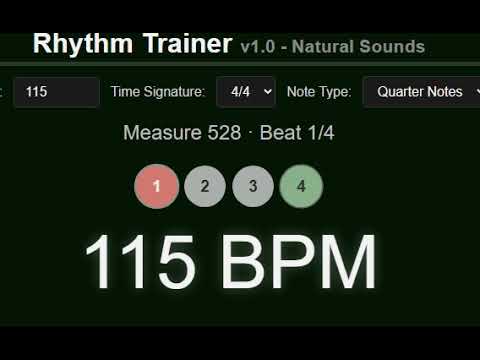 Metronome 115 BPM