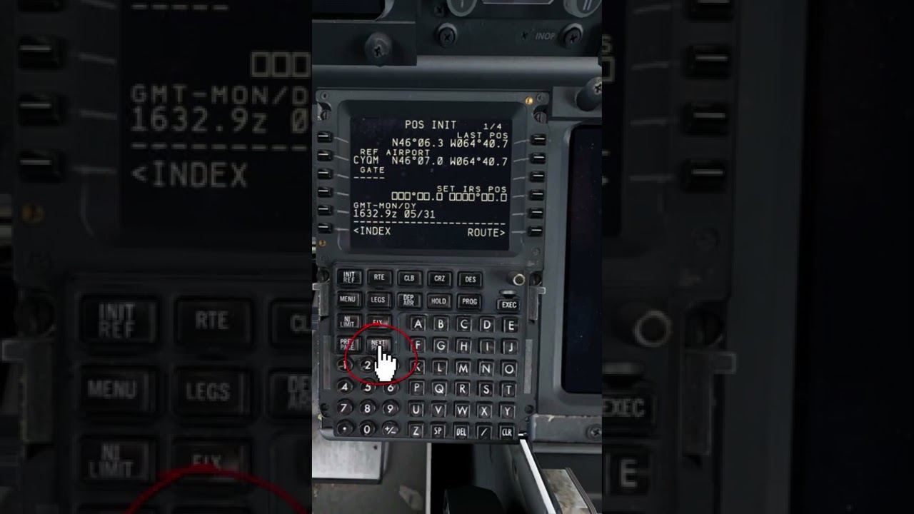 PMDG 737-600 IRS problems and problems with SimBrief Flightplan ...