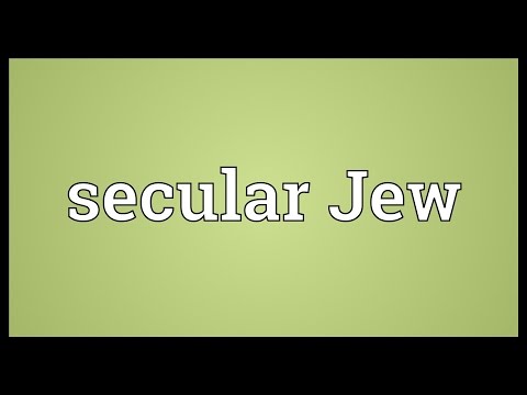 Secular Jew Meaning