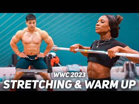 Warm Up & Stretching Exercises Compilation | WWC 2023