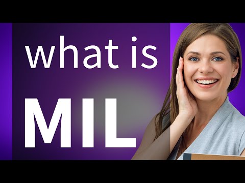 Mil β definition of MIL