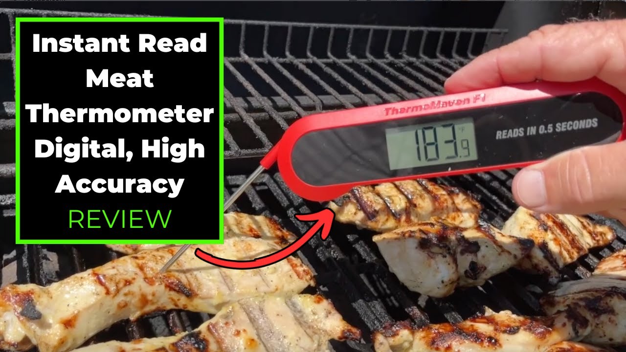 BEST Instant Read Meat Thermometer Digital, High Accuracy Review