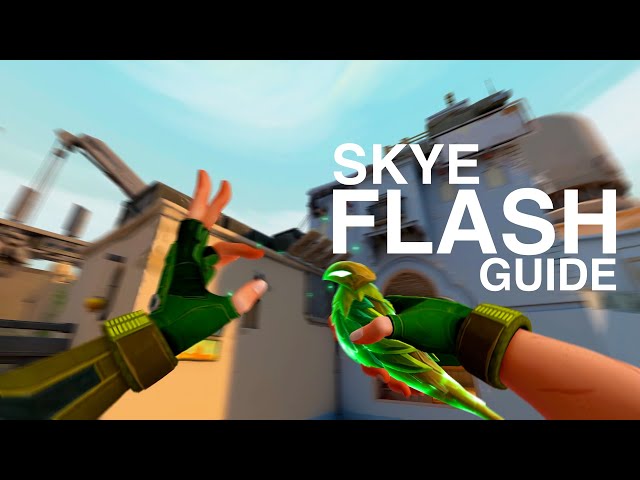 All flash abilities in Valorant ranked