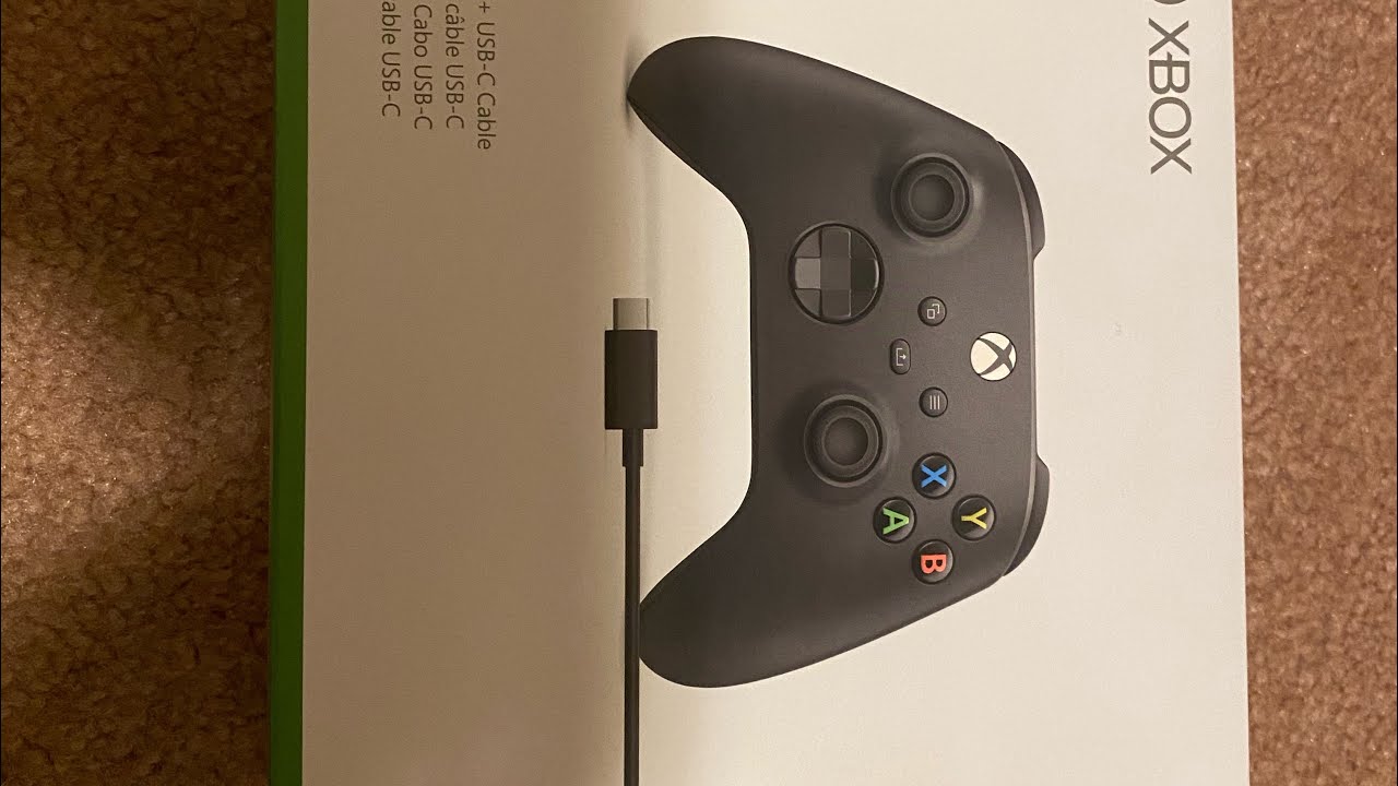 Unboxing XBOX Controller + USB-C cable!