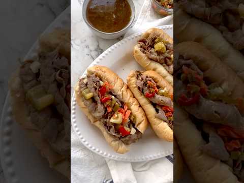 Dinner Made Easy with Omaha Steaks Italian Beef Sandwich Kit