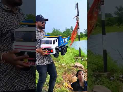 Big handmade  Tata truck actident #viralshort #rajminitoy #tata #ytshorts#reels #youtubeshorts
