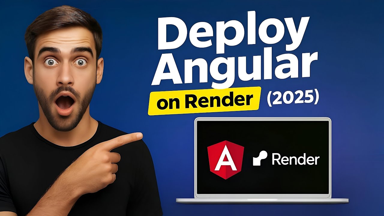 Deploy Angular Projects on Render in 2025 — The EASIEST Method!