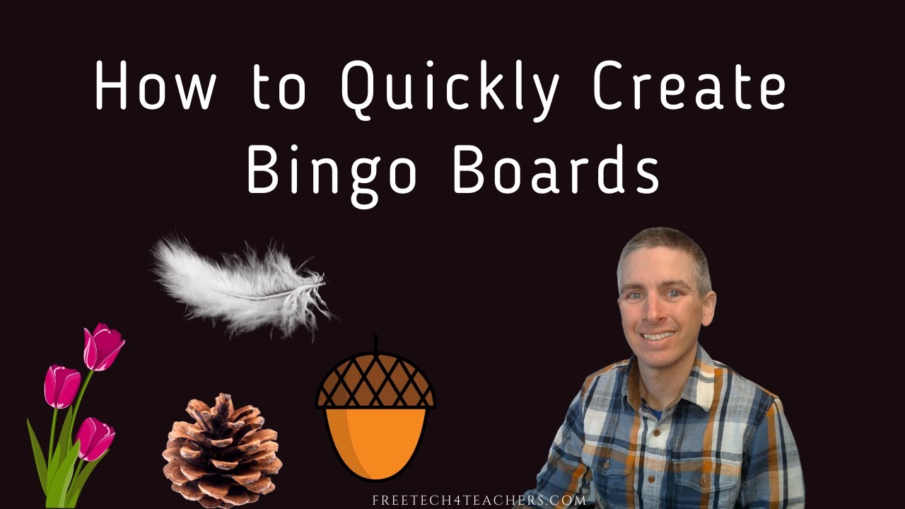How to Quickly Create Printable Bingo Boards