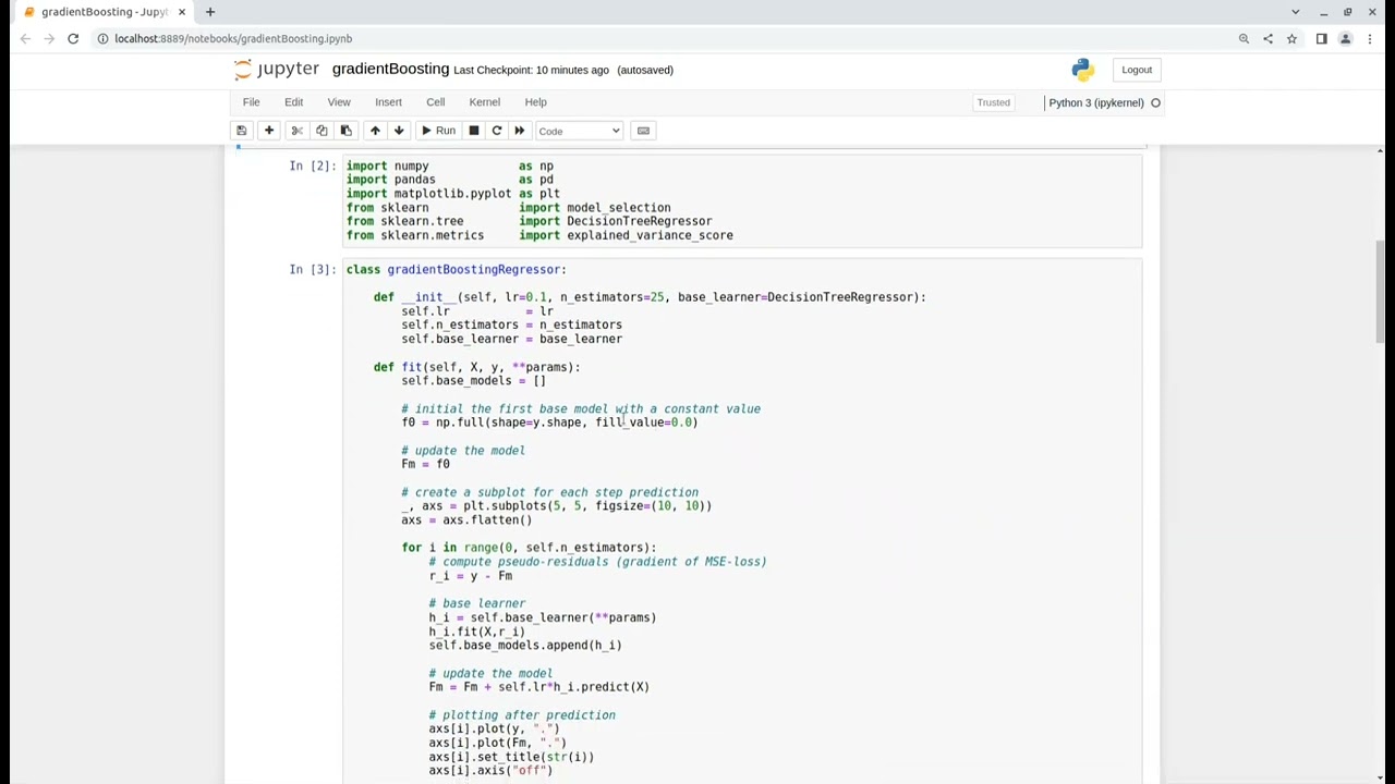 Gradient Boosting from Scratch in Python