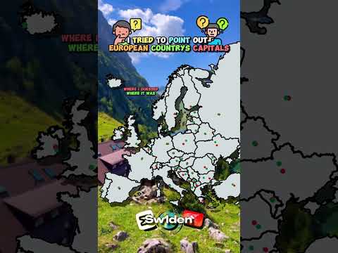 I tried to point out European capitals οΏΌ