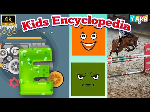 Encyclopedia | Words starting from letter E | world Atlas | Letter E Words | Alphabets Yara Kids