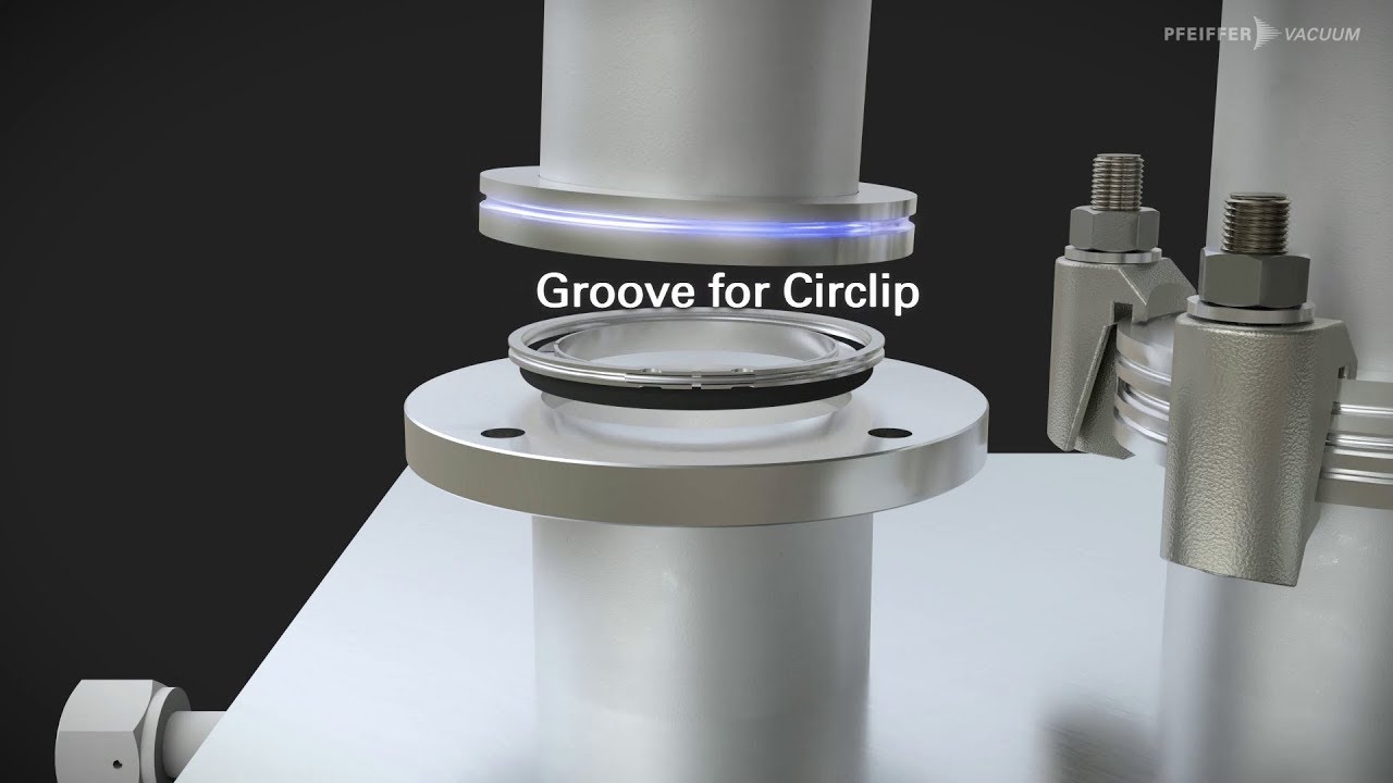 ISO-K and ISO-F flange systems from Pfeiffer