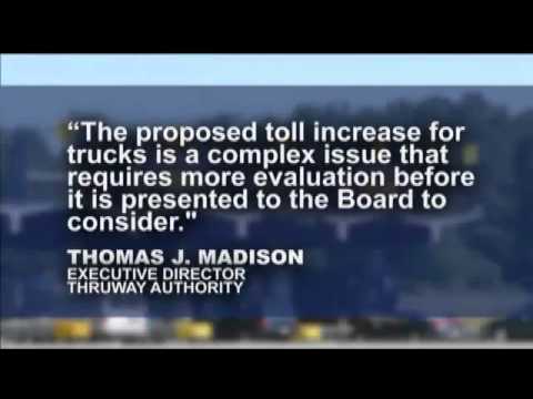 NYS Thruway Authority Board Member: 45% toll hike not modest