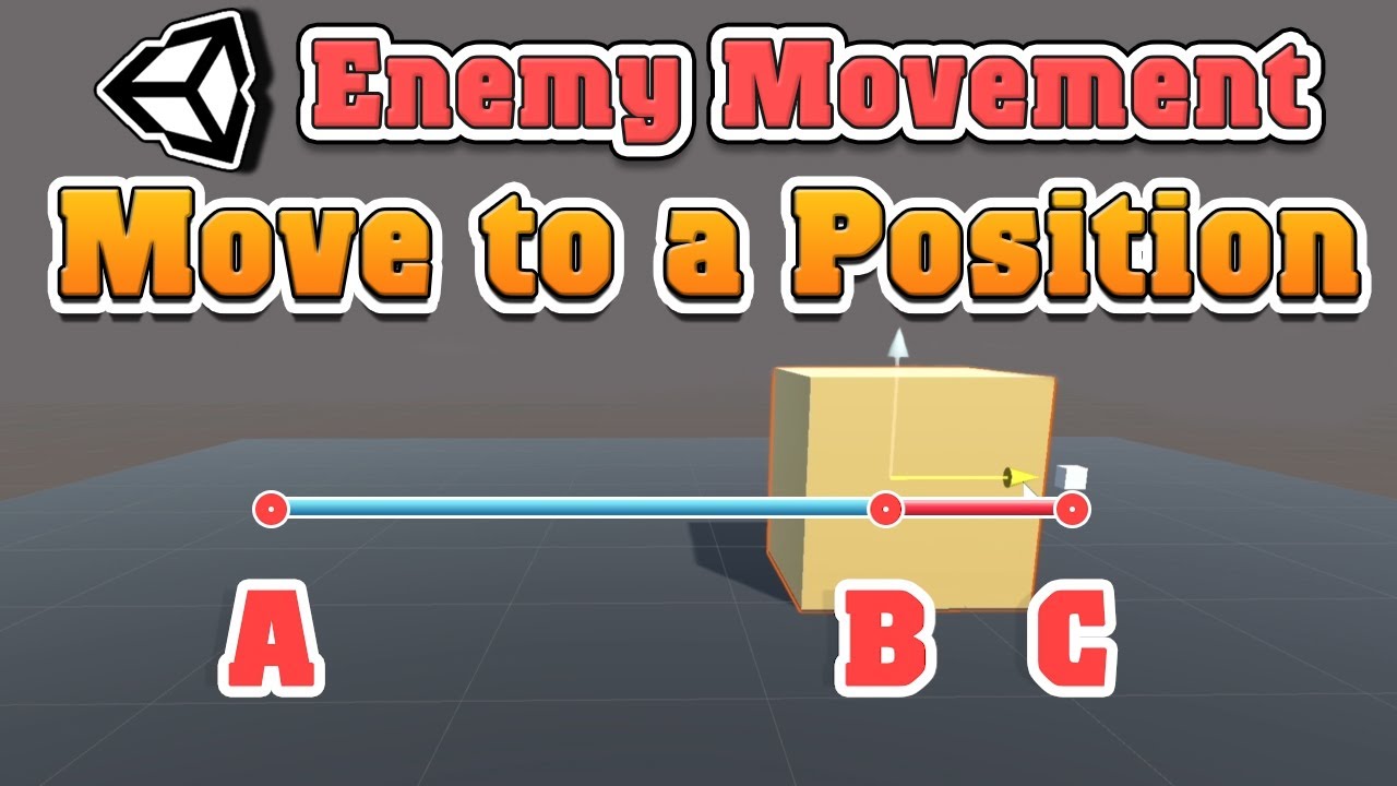 Understanding basic Enemy Movement : Move to a Position / Unity Visual Scripting Tutorial