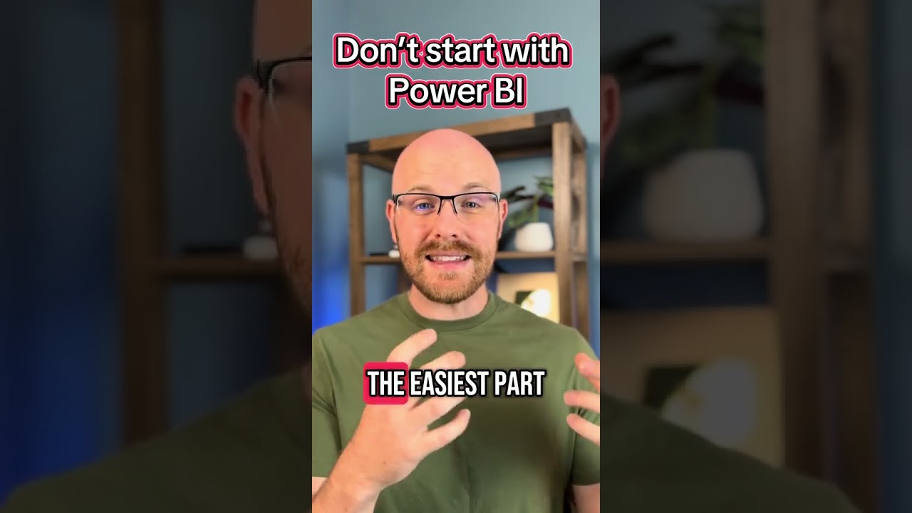 Don’t jump into Power BI first