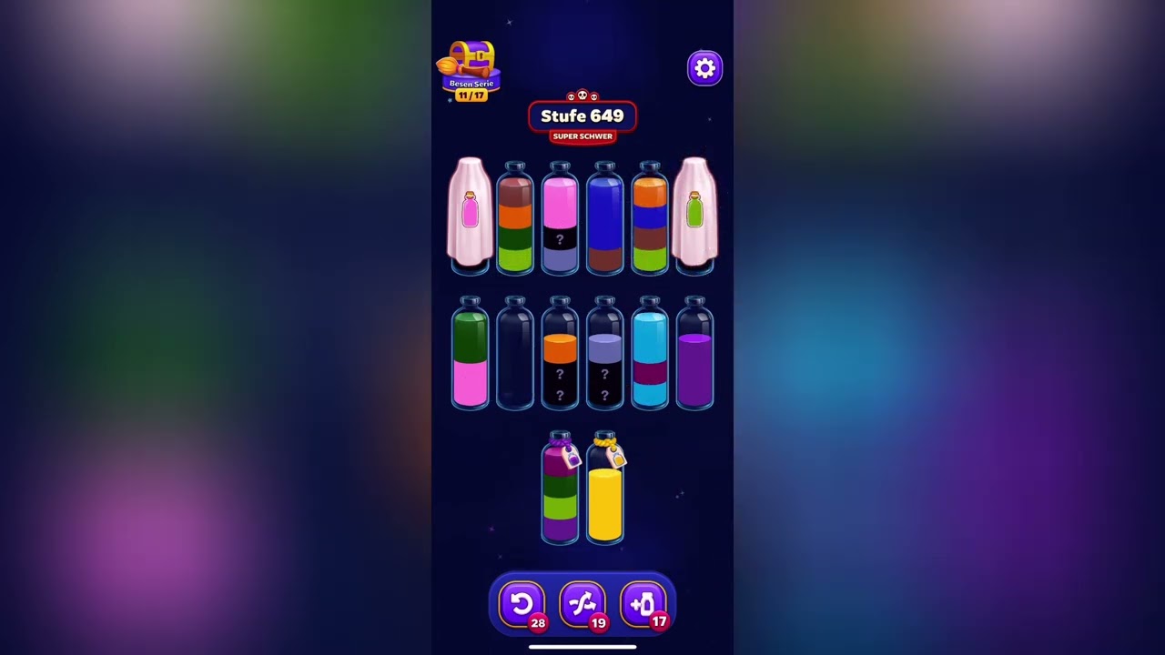 Magic Sort Level 649 Solution Walkthrough 