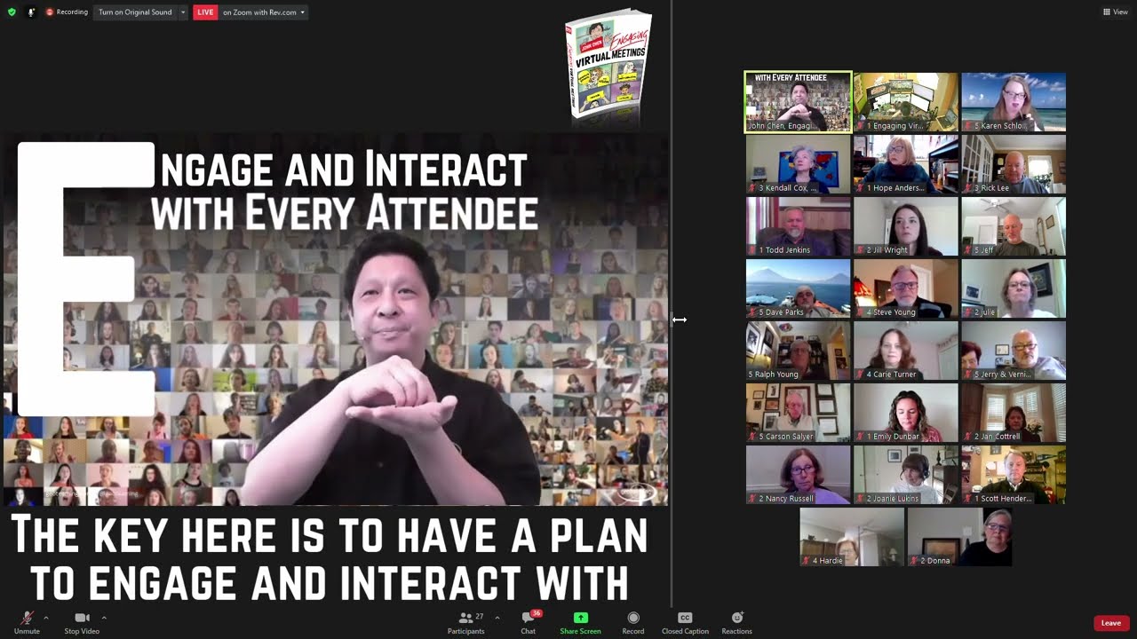 6 Steps To Better And Engaging Virtual Meetings in 2 minutes and 42 seconds