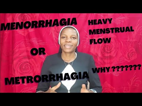 Causes of Heavy menstrual flow// menorrhagia or metrorrhagia