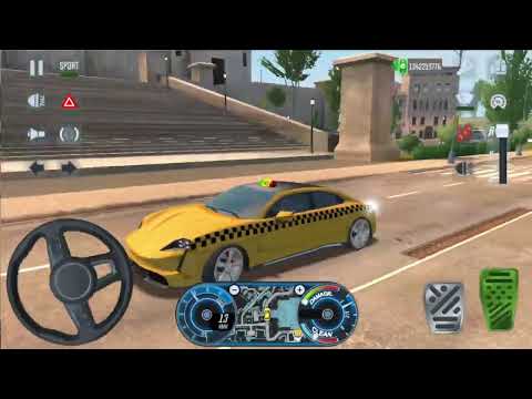 Taxi Sim Evolution - New Sport Car Private Taxi Driving in City Road- Episode-141- Android GamePlay