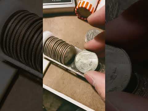 Some interesting coins found from 4 rolls of circulated quarters #coinrollhunting