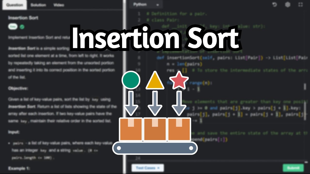 Implement Insertion Sort