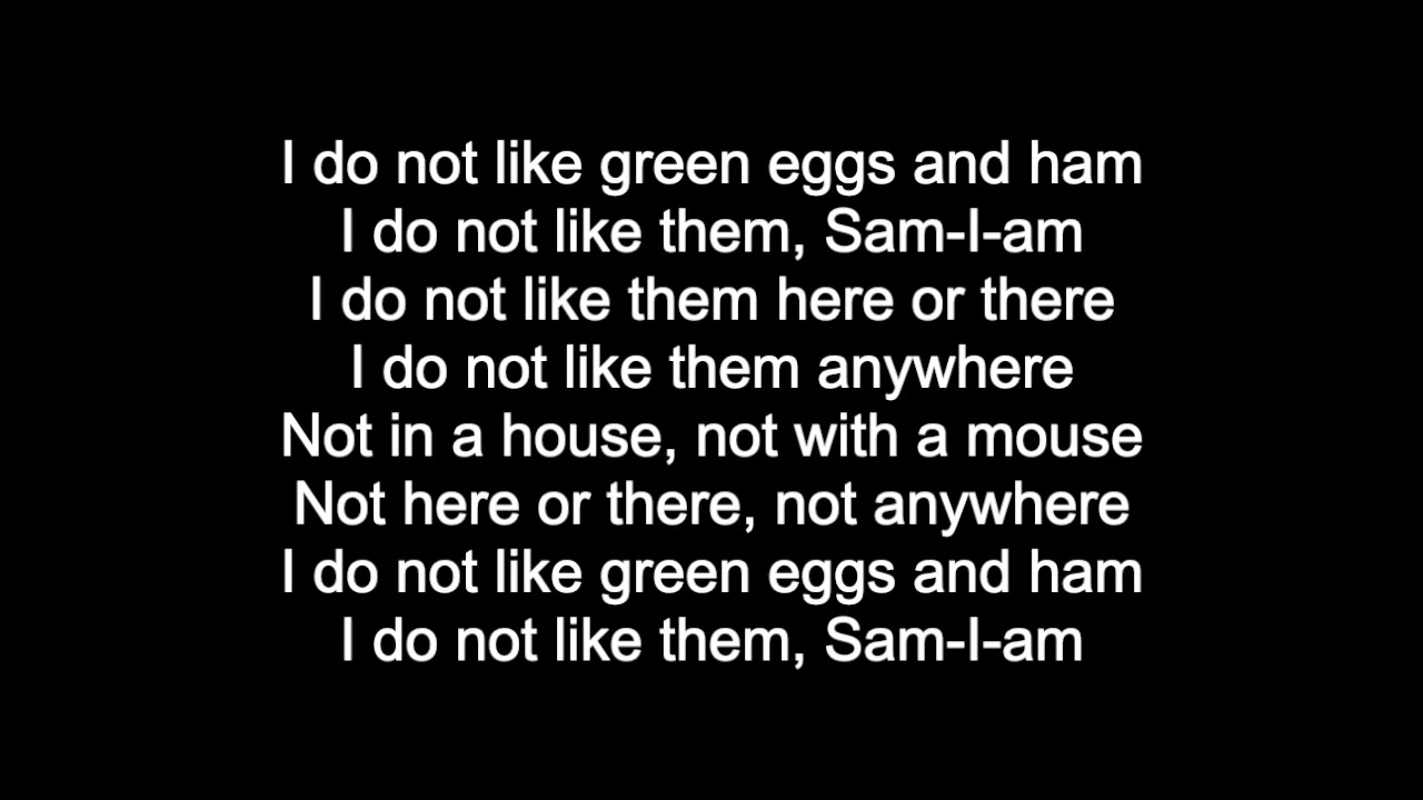 SEUSSICAL JR : Green Eggs & Ham