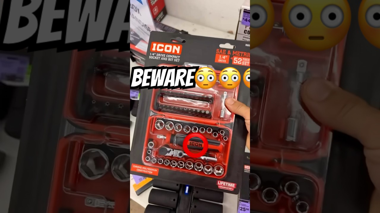 HARBOR FREIGHT HAS RUINED THIS NEW TOOL KIT 😳